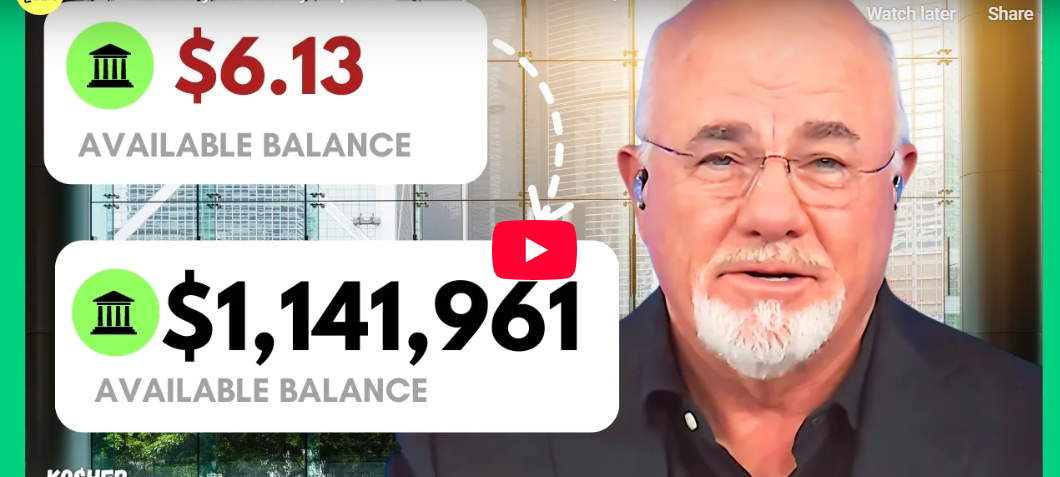 Dave Ramsey Brilliantly Explains How To Build Wealth Kosher Money